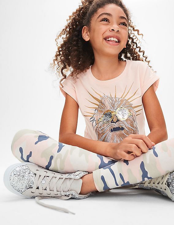 Star wars sequin t shirt store