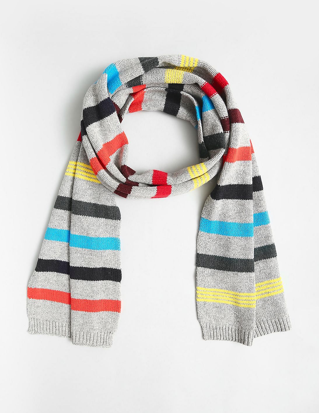 Buy GAP Men Men Multi Colour Crazy Stripe Scarf - NNNOW.com